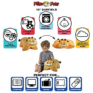 Pillow Pets Nickelodeon Garfield - Stuffed Animal Plush Toy