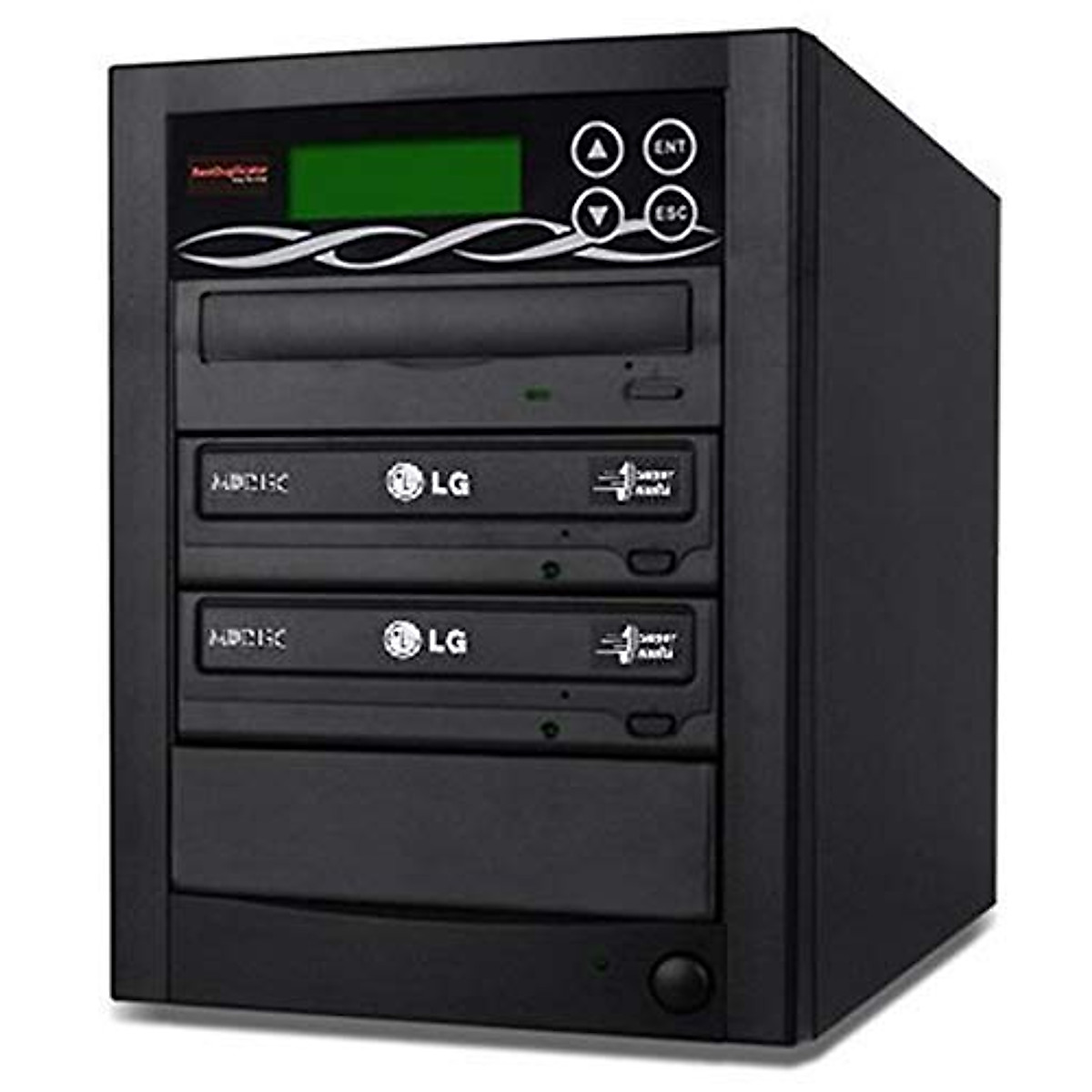 BestDuplicator Bd-Lg-2T 2 Target 24X Sata Dvd Duplicator With Built-In Lg Burner (1 To 2)