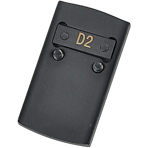 LONJN Glock 17 19 22 23 26 27 34 Mount - Vortex Venom Mount Glock Mounting Plate, Vortex Viper Mount for Glock, Glock Mount Plate for Red Dot Burris Sightmark Vortex Mini Sight