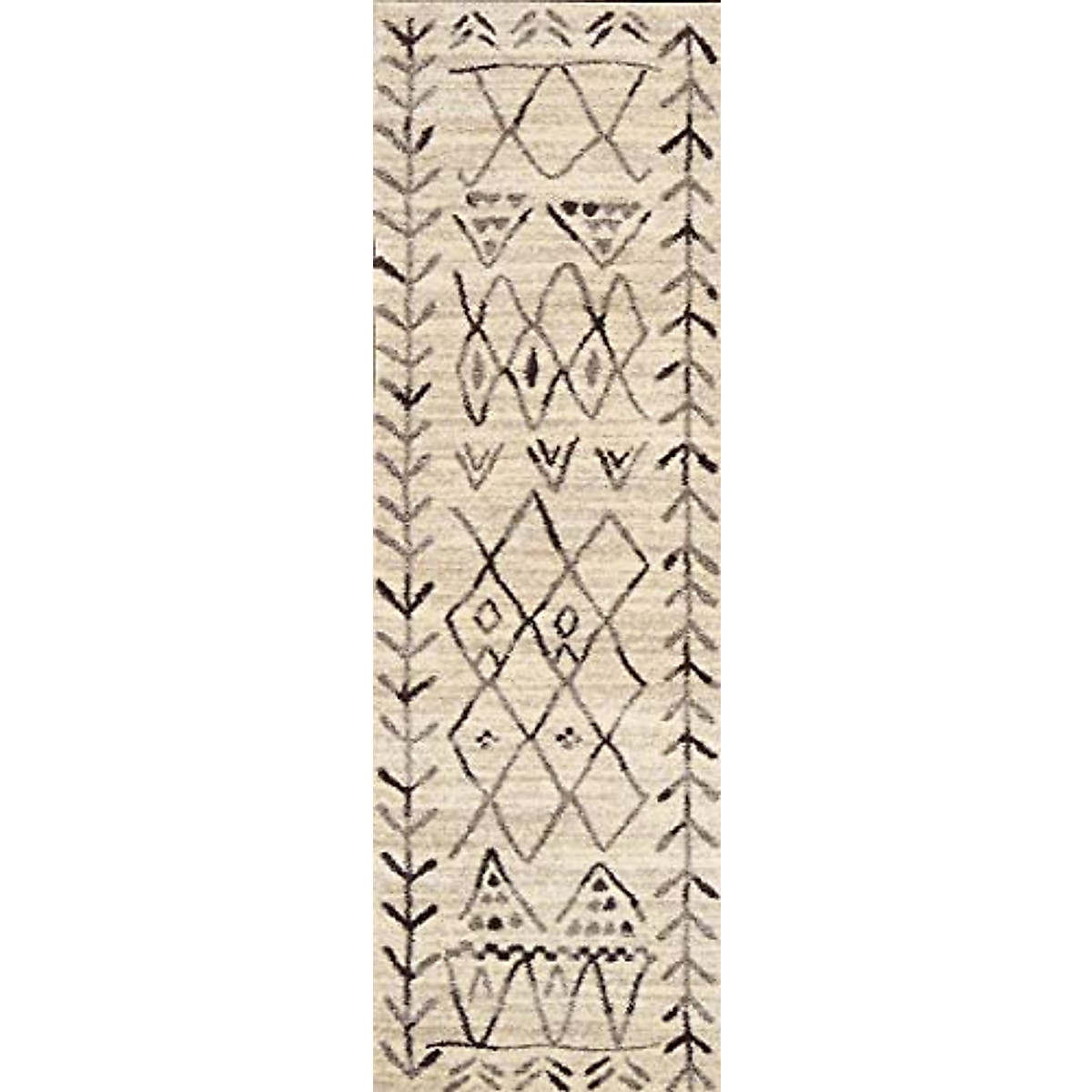 Loloi EMORY Area Rug, 7'7" x 10'6", Heather Gray/Black