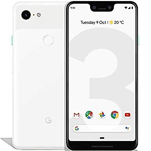 Google Pixel 3 XL 128GB Unlocked GSM & CDMA 4G LTE Android Phone w/ 12.2MP Rear & Dual 8MP Front Camera - Clearly White (Renewed)