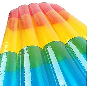 Glaceon Foldable Water Inflatable Floating Bed Toy Novelty Swimming Pool Adult Swimming Ring Toy Suitable The Beach Summer Party Outdoor Water Recreation