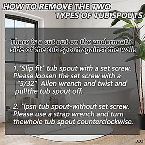 2 Set Tub Spout Diverter Repair Kit, Tub Diverter Repair Kit Shower Diverters Repair Kits, Includes 2 X Valve Stems, 2 X Cup Seals and 2 X Gates for Bathroom Shower Tubs Faucet Parts Replacement