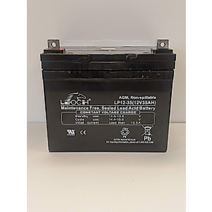 SigmasTek Leoch Battery LP12-35 12V 35AH Replacement Battery