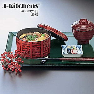 J-Kitchens Obon Tray, Rikyu Bon, Green, Tenkuro, Shaku 3, Made in Japan