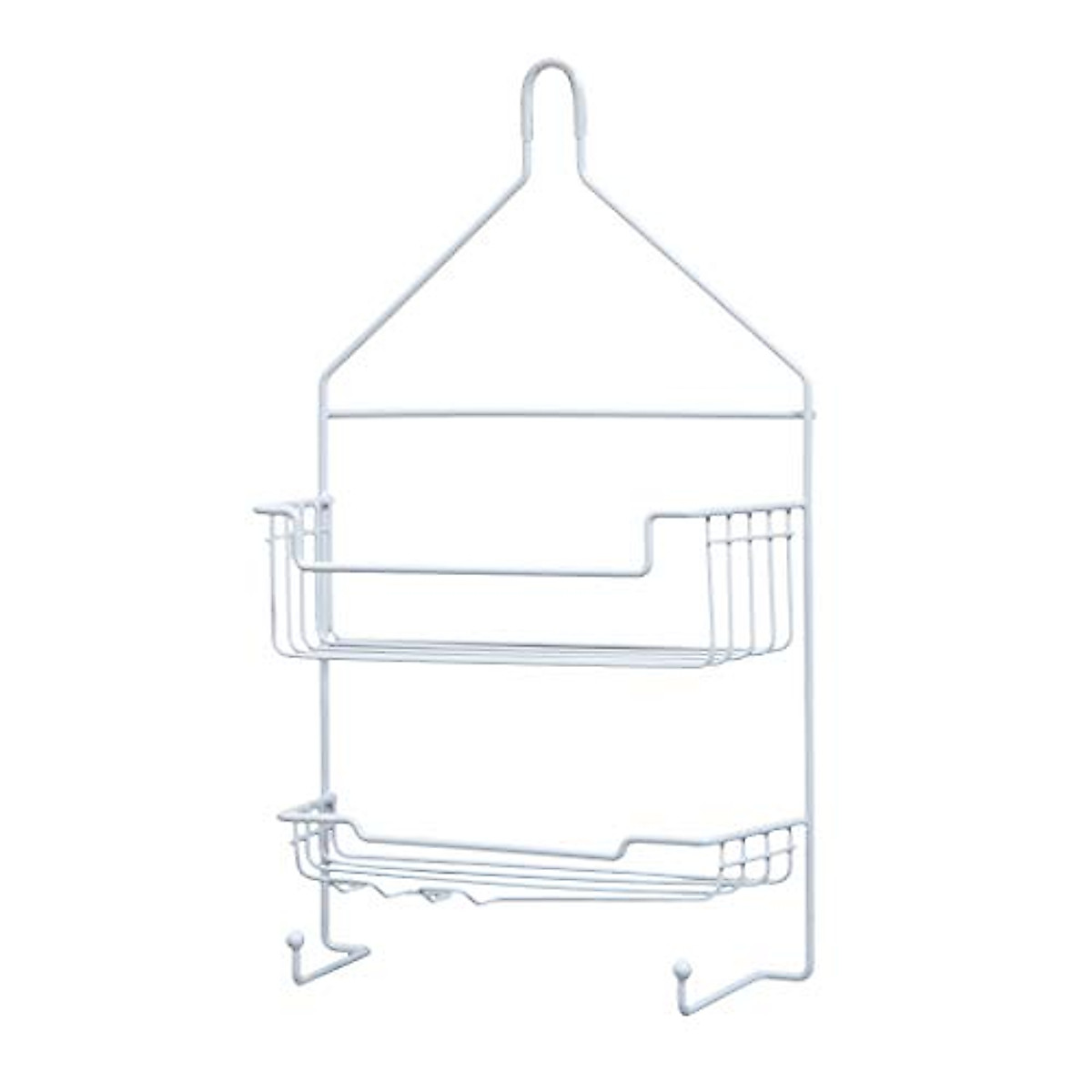 Kenney 2-Shelf Hanging Shower Caddy, White