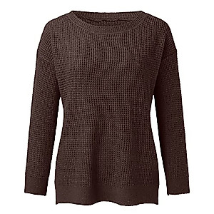 Plus Size Sweater Sweaters for Men Fashion 2023 Lace Crochet Long Sleeve Crewneck Sweaters Fall Winter Knit Pullover Jumper Tops Womens Shirt Knot Plus Size Half Zip Pullover Women Sheer Tops for