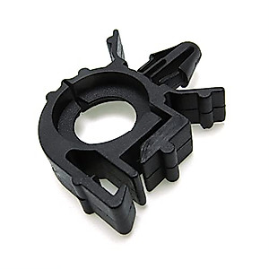 Woodzdon 30 Pcs 1/2" OD 11/32" ID Wire Loom Routing Clip Retainer for GM 8911473 for Auveco 14544 Black Nylon Convoluted Conduit Wiring Harness for Buick for Cadillac for Chevrolet for GMC for Pontiac