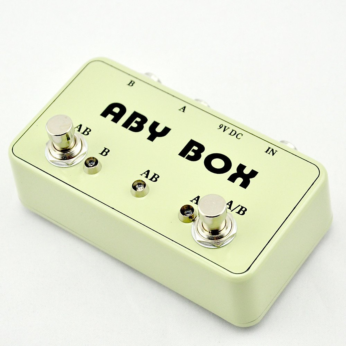 NEW Guitar ABY Switcher Effect Stomp Pedal Box for Electric Guitar True Bypass Yellow