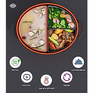 Silicone Slow Cooker Liners for Effortless, Flavorful Delights, BPA-Free, Dishwasher-Safe, Reusable Kitchen Must-Have