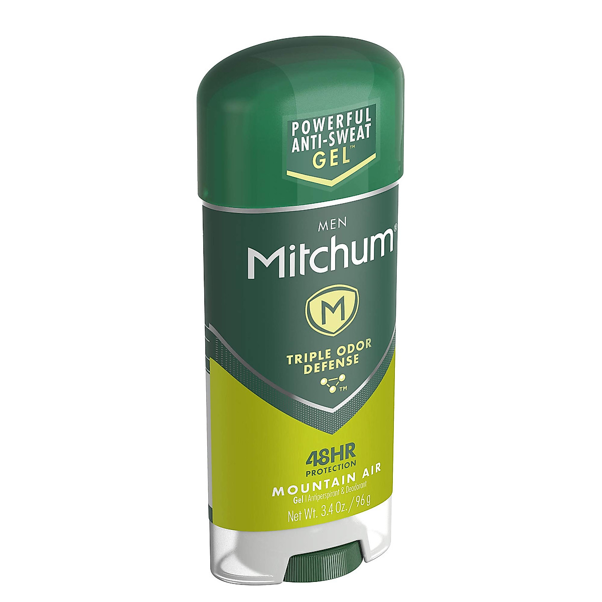 Mitchum Anti-Perspirant & Deodorant Clear Gel, Mountain Air - 3.4 Oz (6 Packs)
