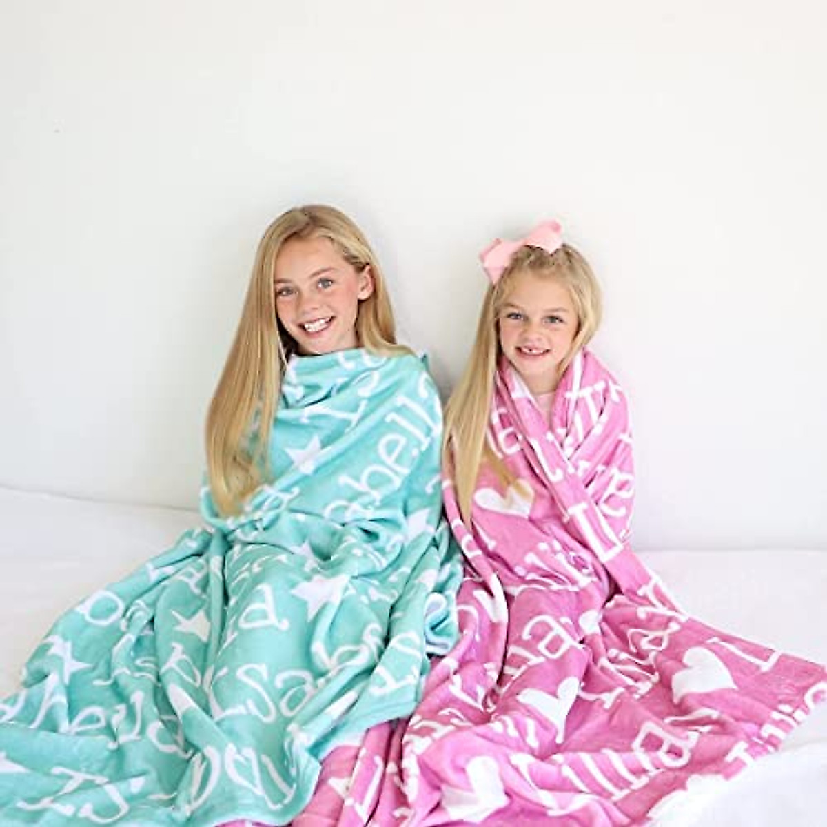 Personalized Name Blanket for Your Daughter, Customized Name Baby Blankets for Girls, Name Blanket for Daughter, Personalized Baby Blanket with Name for Girls. Great Gift for Birthday, Christmas