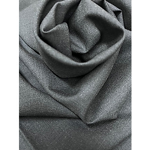 Tuva Textile 40 Yard Bolt of Real Wool Fabric Suiting (Plain Weave), Uniform Wool Washable, Used for Uniforms, Jackets, Suits, Pants, Skirts, Suiting, Dress, Hats & More