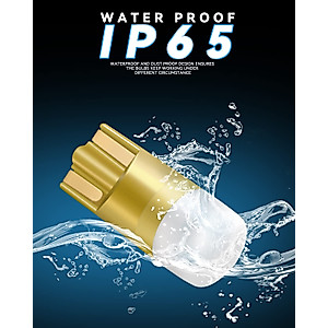 Keiurot House Number Light Bulb Address Bulb 193 Bulb Lighted Address Sign LED Replacement Bulb Kit 10-30Volt AC/DC, RV Landscape and Cabinet Lighting White, 2Pack