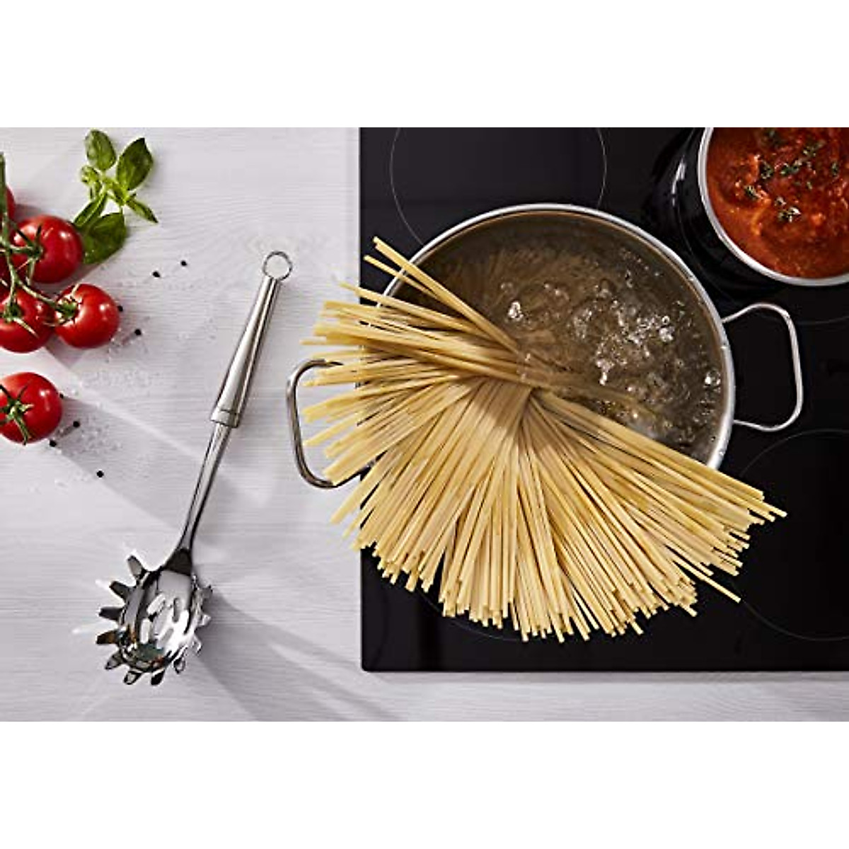 Lagostina Sfiziosa Saucepan Set, Stainless Steel, 13-Piece