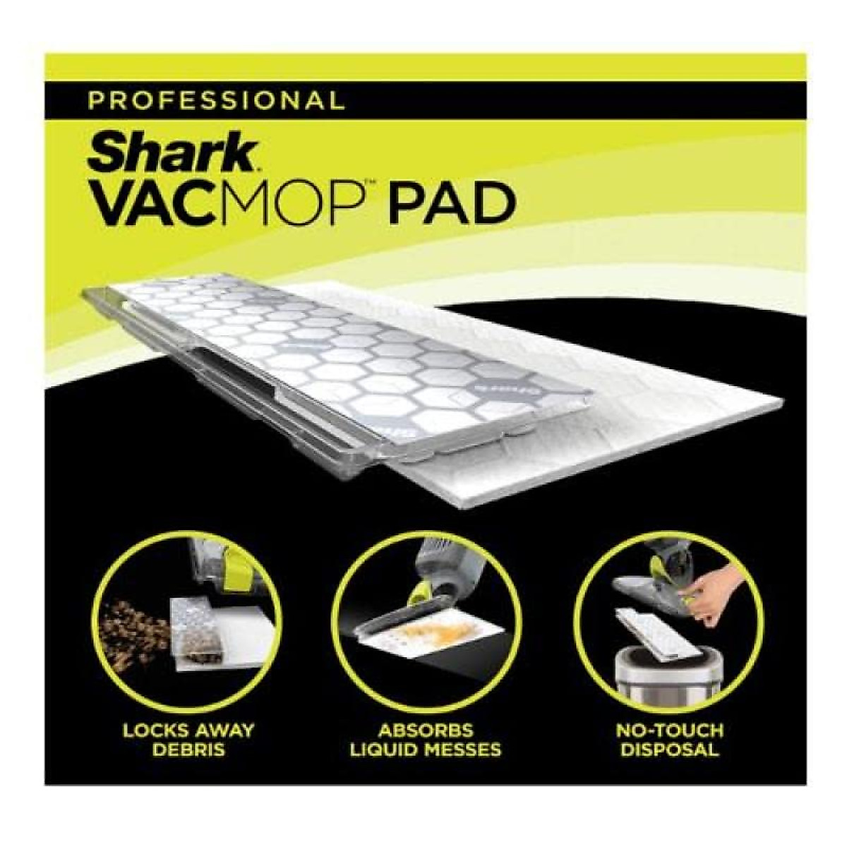 HOWAY Replacement Parts Disposable Hard Floor Pads Mop Cloths Compatible with for Shark VACMOP VM252 Vacuum Cleaner Accessories(1-10pcs) (4)