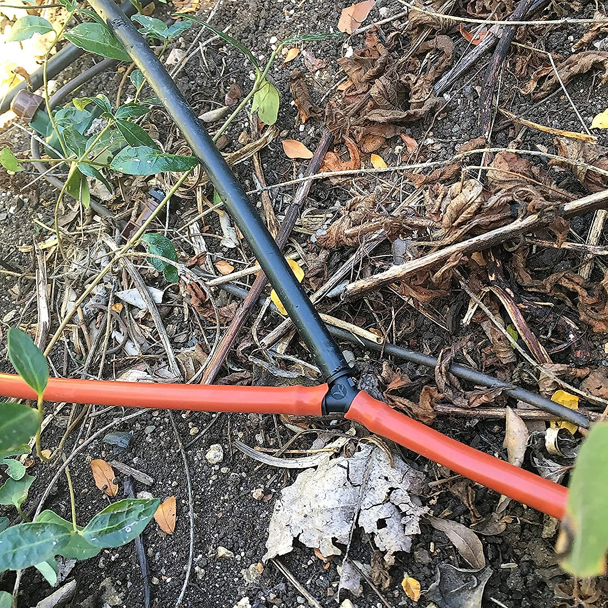 8mm TUBING, SUPER-FLEX For Blumat Watering Systems | RED, 10 Foot Roll | Perfect for Supplying Water to Blumat Carrot Sensors | High-Grade Silicone, Easy & Flexible Handling