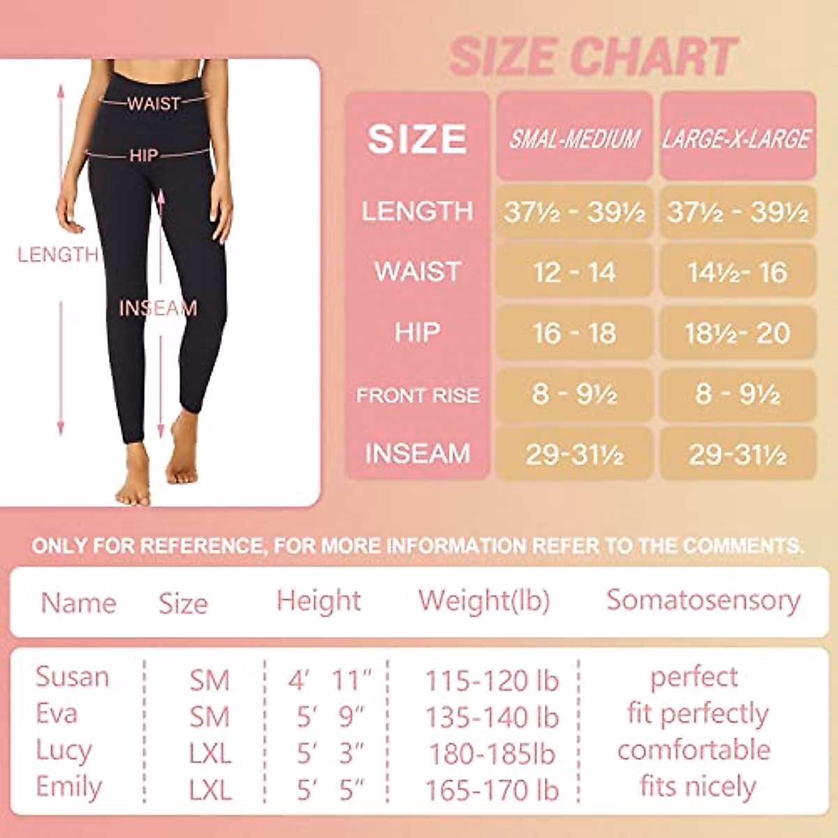 iceROSE 7 Pack Leggings for Women, High Waisted Black Yoga Leggings for Workout Running Maternity