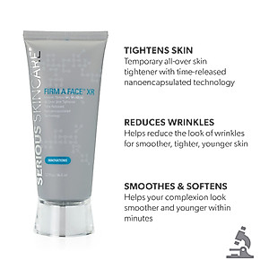 Serious Skincare Firm A Face XR - Instant Skin Tightener - Reduce and Smooth Appearance of Fine Lines, Wrinkles and Enlarged Pores - Temporary and Invisible Lift for Face and Neck - 3.2 Fl Oz