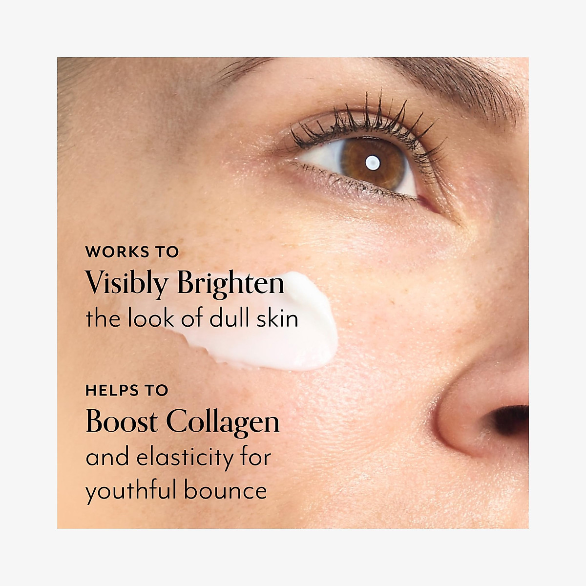 Bliss Tri-Peptide Brightening Moisturizer | Vitamin C & Squalane | Hydrating Anti-Aging Face Cream for Radiant Skin | Clean Vegan & Cruelty Free 1.7 fl oz