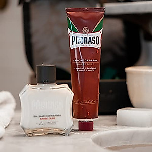 Proraso Proraso After Shave Balm for Men, Nourishing for Coarse Beards, with Sandalwood and Shea Butter, 3.4 fl. oz.