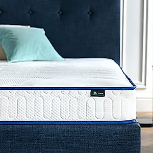 ZINUS 6 Inch Essential Innerspring Mattress, Full, Medium Firm Feel, CertiPUR-US Certified, Mattress in A Box