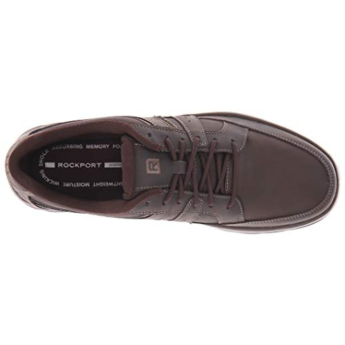 Rockport Men's Get Your Kicks Blucher, Brown, 9.5 Wide