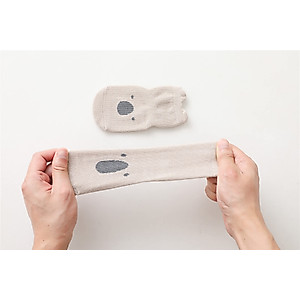 Adeimoo Baby Girls Cartoon Non-Slip Socks Baby Toddler Cotton Warm Grip Socks Anti Skid Socks for Infant Little Kids 0-12 Months