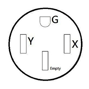 Parkworld 60141 EV Adapter Cord NEMA 6-20P to 14-50R (ONLY for Tesla UMC or Other EV Charging, NOT for RV) (18 inch)