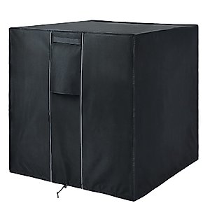 FORSPARK Air Conditional Cover for Outside Units AC Cover for Outdoor Central Durable Waterproof-Fits up to 28 × 28 × 30 inches