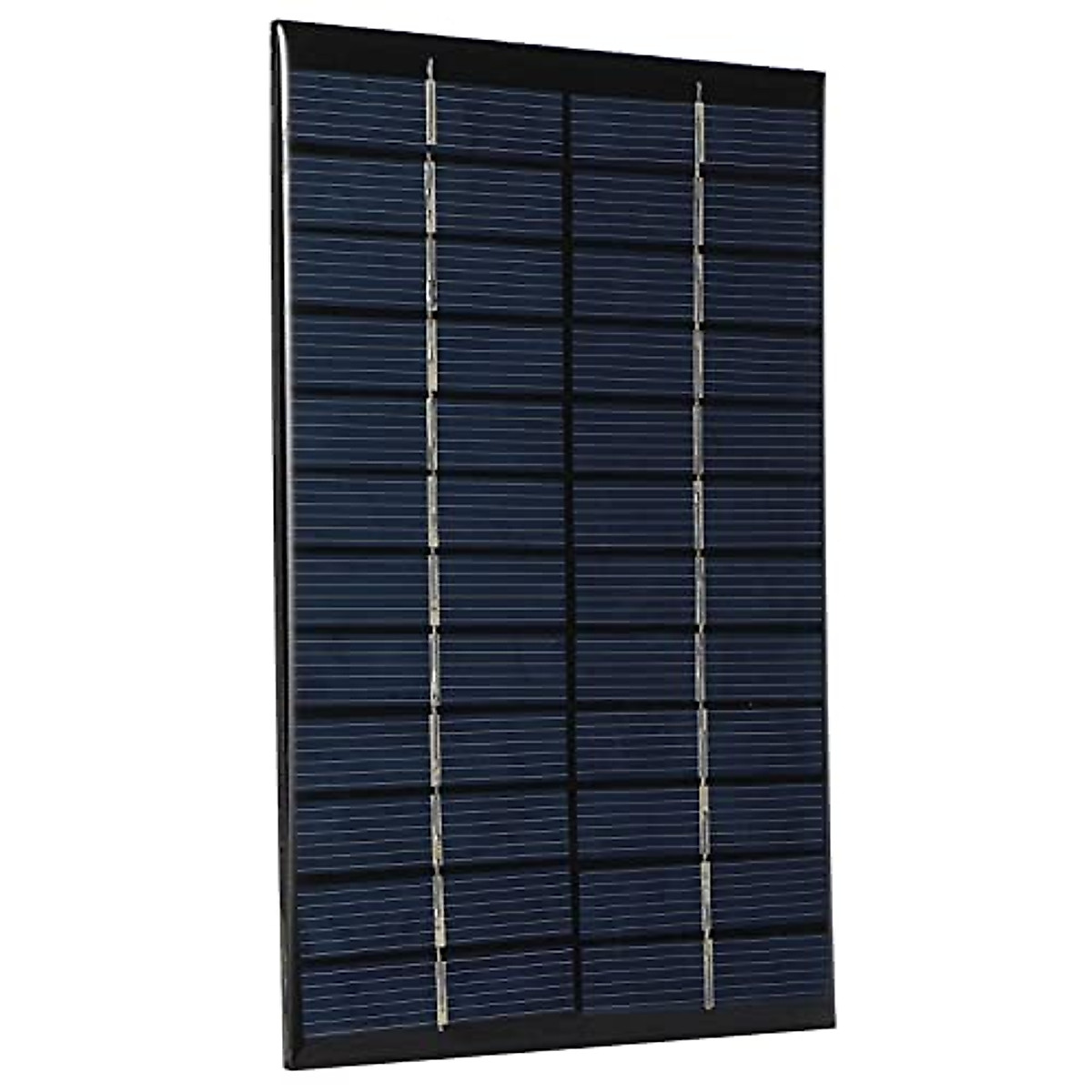 Yosoo Solar Panel Battery Charger, 2W 12V DIY Polycrystalline Silicon Solar Panel High-Efficiency Module Good Sealing Mini Solar Panel for Solar Light Science Project Charging