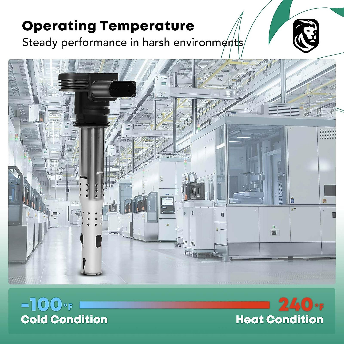 YHTAUTO Set of 4 Ignition Coil Packs Replacement for Audi A3 2006-2013, A4 2005-2016, A5 2010-2014, Q5 RS5 TT Quattro, Volkswagen Beetle Golf Jetta, Passat Eos GTI, Replace C1627