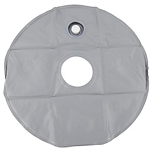 Haofy Round Umbrella Base Weights, Portable Foldable Round Outdoor Umbrella Flag Base Weight BaG Filled with Water for Beach Outdoor Pool Lawn