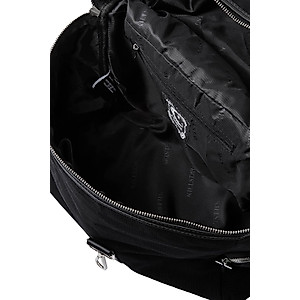 Killstar Double Crossed Gothic Punk Chains Buckle Crosses Backpack