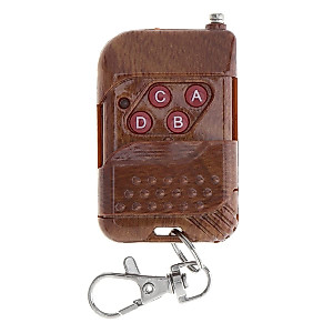 ePathChina 7 Sounds Loud Car Warning Alarm Police Fire Siren Horn Speaker with Brown Remote Controller 12V 100W