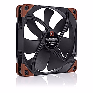 Noctua NF-A14 iPPC-24V-2000 Q100 IP67 PWM, Heavy Duty Cooling Fan, 4-Pin, 2000 RPM, 24V Version (140mm, Black)