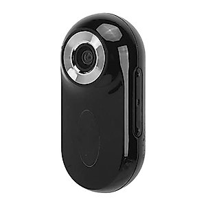 Airshi Body Camera, Rugged Sports Camera 1080P HD Outdoor Portable 30fps Image Clip Design for Hiking (Black)