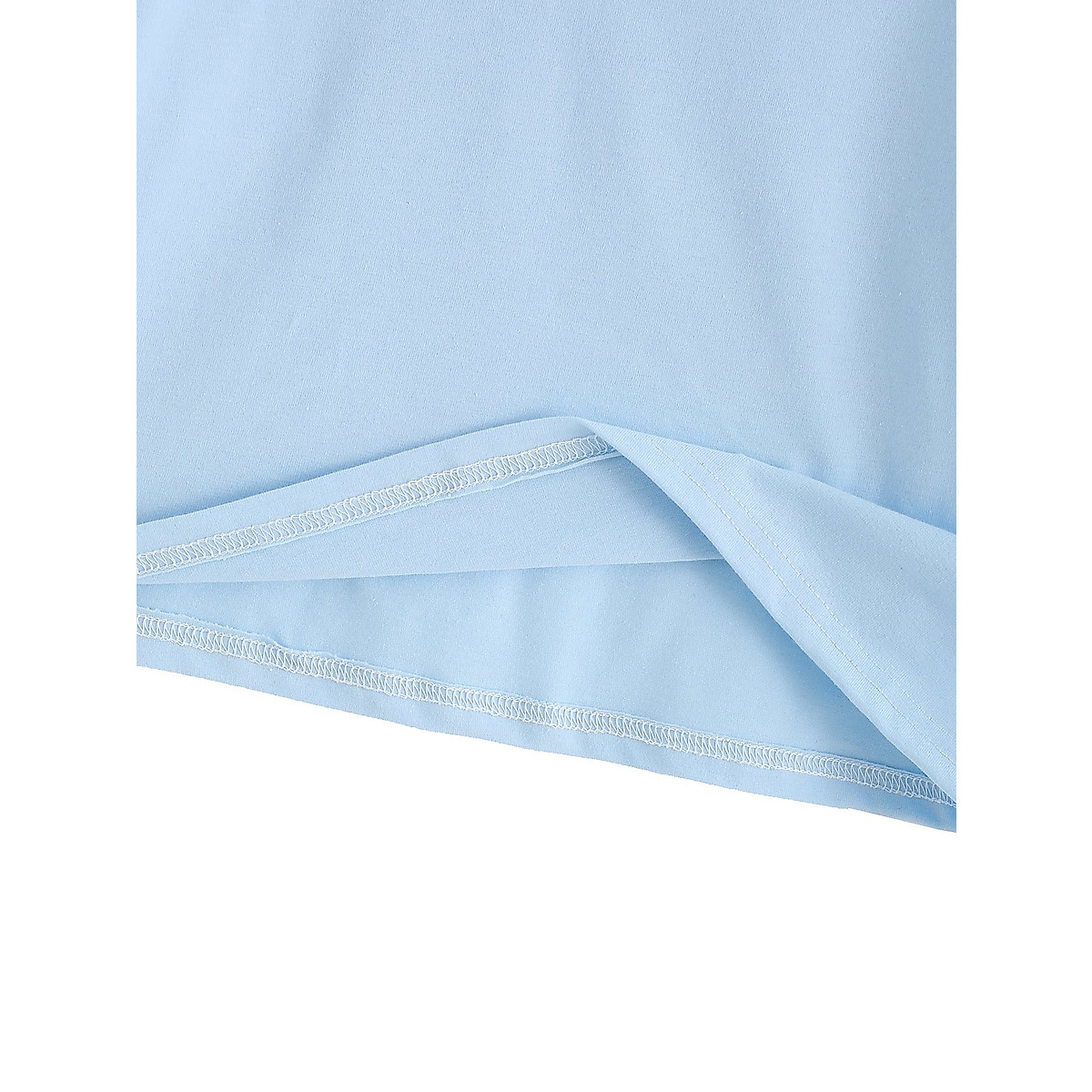 SweatyRocks Women's Graphic Print Crop Top Summer Short Sleeve Casual T Shirts Blue S