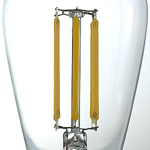 RecPro RV LED Replacement Edison Light Bulb | Dimmable Vintage Style | Warm 2700K | 2.7W | 600 Lm | 12V