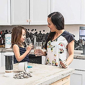 Filter Cartridge (1361) and Mineral Stones (1386) - Water System Components - Advanced Replacement for Gravity Water Filter Purifier System (1360)