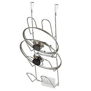 YQh The-Cabinet Pot Lid Organizer,Door Mounted Pot cover rack,Pot Lid Storage,Cabinet-Hanging Type Pot Lid Rack
