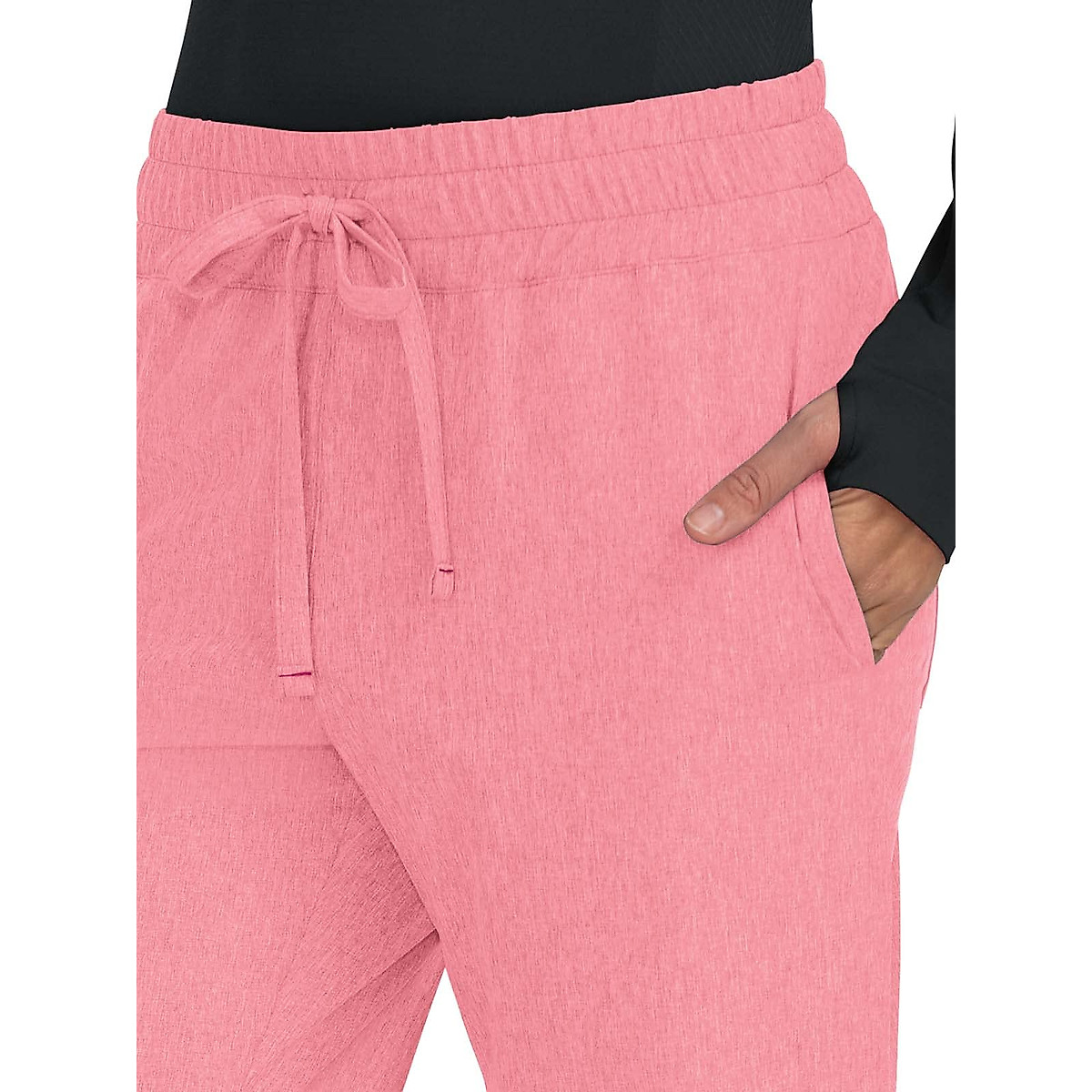 KOI Basics 741 Gemma Jogger Pant Heather Soft Pink S