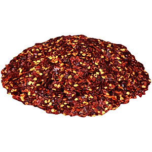 Spice Classics Crushed Red Pepper, 12 oz - One 12 Ounce Container of Dried and Crushed Red Chili Pepper Flakes Great for Pizza, Chowder, Seafood, and Pasta
