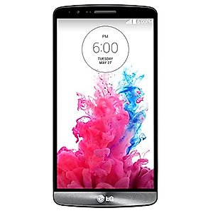 LG G3 D851 4G LTE, 32GB, (GSM Unlocked‎) Smartphone, Metallic Black