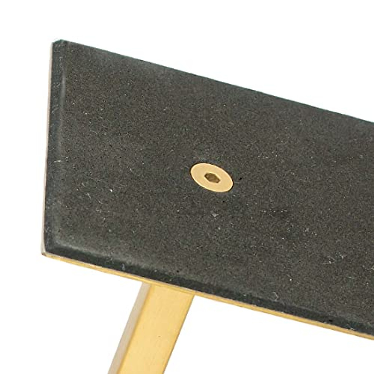 DZLOHAS Shoe Display Stand Golden, Risers Stand Countertop Adjustable Shoe Rack Retail Supplies Stainless Steel Shoe Display, 2 Sets of Shoe Rack (Style2, Golden)