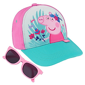 ABG Acessories Girls' Baseball Cap, Peppa Pig Adjustable Toddler Hat Ages 2-4