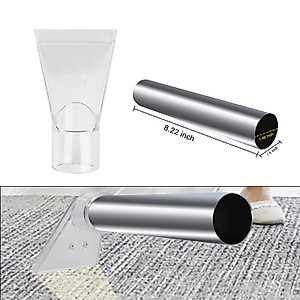 YSJWAER Carpet Vac Extractor Attachment-Tool - Cleaning Vacuum Clear Upholstery Car Detailing Turn Shop Vac into an Extractor