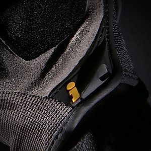 Ironclad Heavy Utility Work Gloves HUG, High Abrasion Resistance, Performance Fit, Durable, Machine Washable, (1 Pair), LARGE, Black & Grey