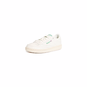 Reebok Women's Club C 85 Vintage Sneaker, Chalk/Glen Green/Paperwhite/Excellent RED, 11