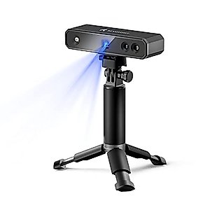 Revopoint Mini 3D Scanner for 3D Printing Handheld, Up to 0.02 mm Precision, Industrial Blue Light, Portable 3D Model Scanner for Dental, Jewelry and Small Objects - Standard